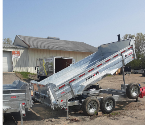 Galvanized Dump Trailers | Cap World